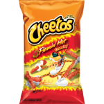Cheetos Crunchy Flaming' Hot